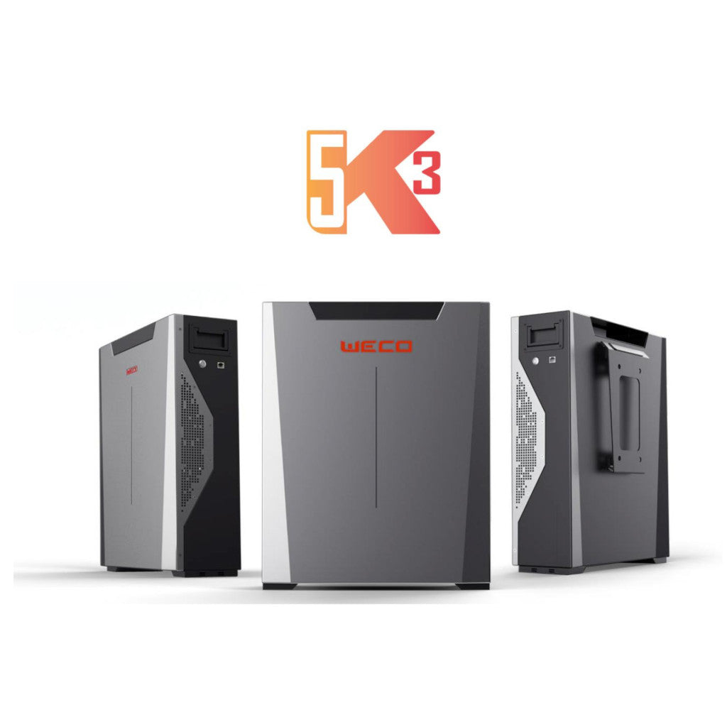 Weco 5K3XP Dual Voltage, HV/LV, 48V, 5.3kWh, no Bracket and LV Cables ...